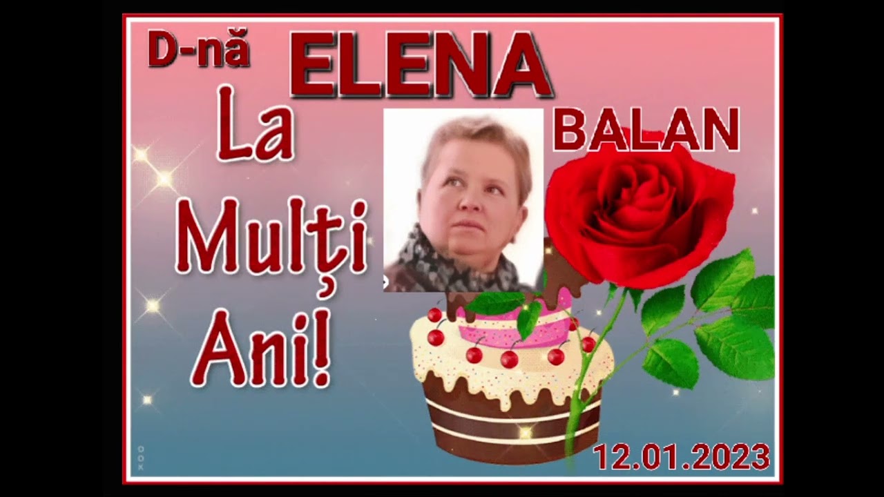 LA MULȚI ANI!!! DNA ELENA BALAN!!! | Î.M. "Centrul Stomatologic ...